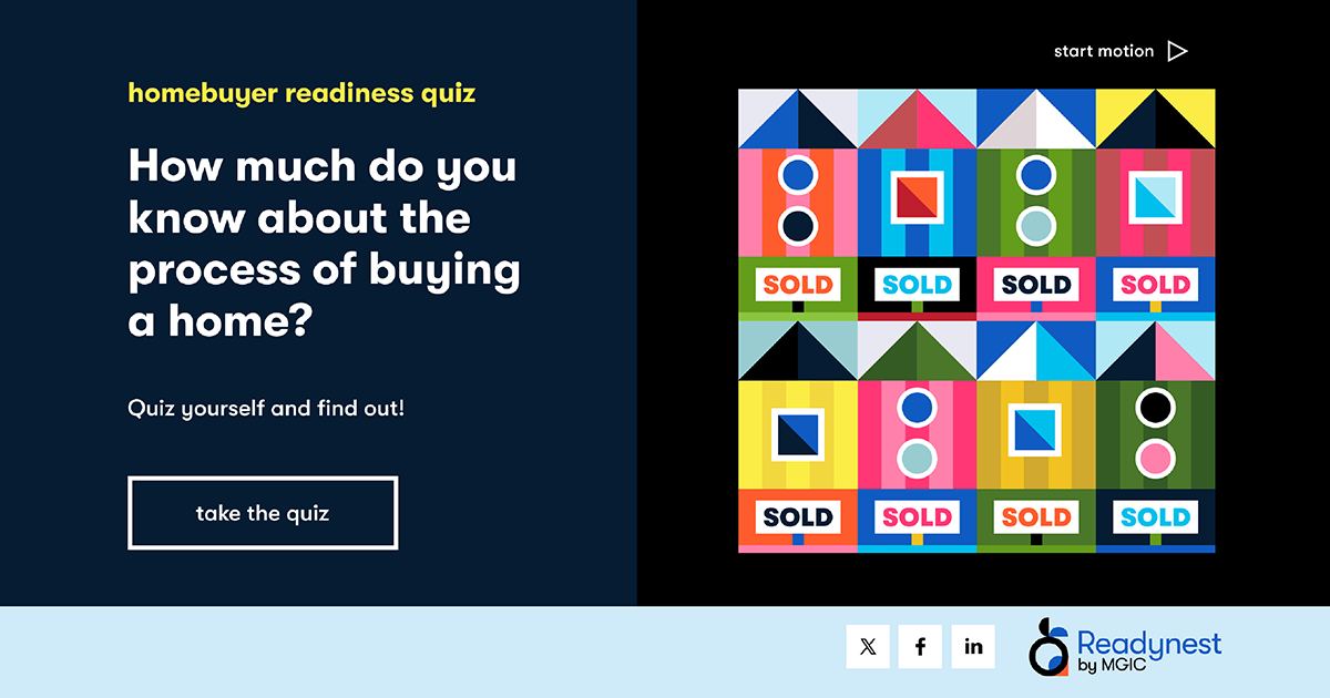 Homebuyer readiness quiz